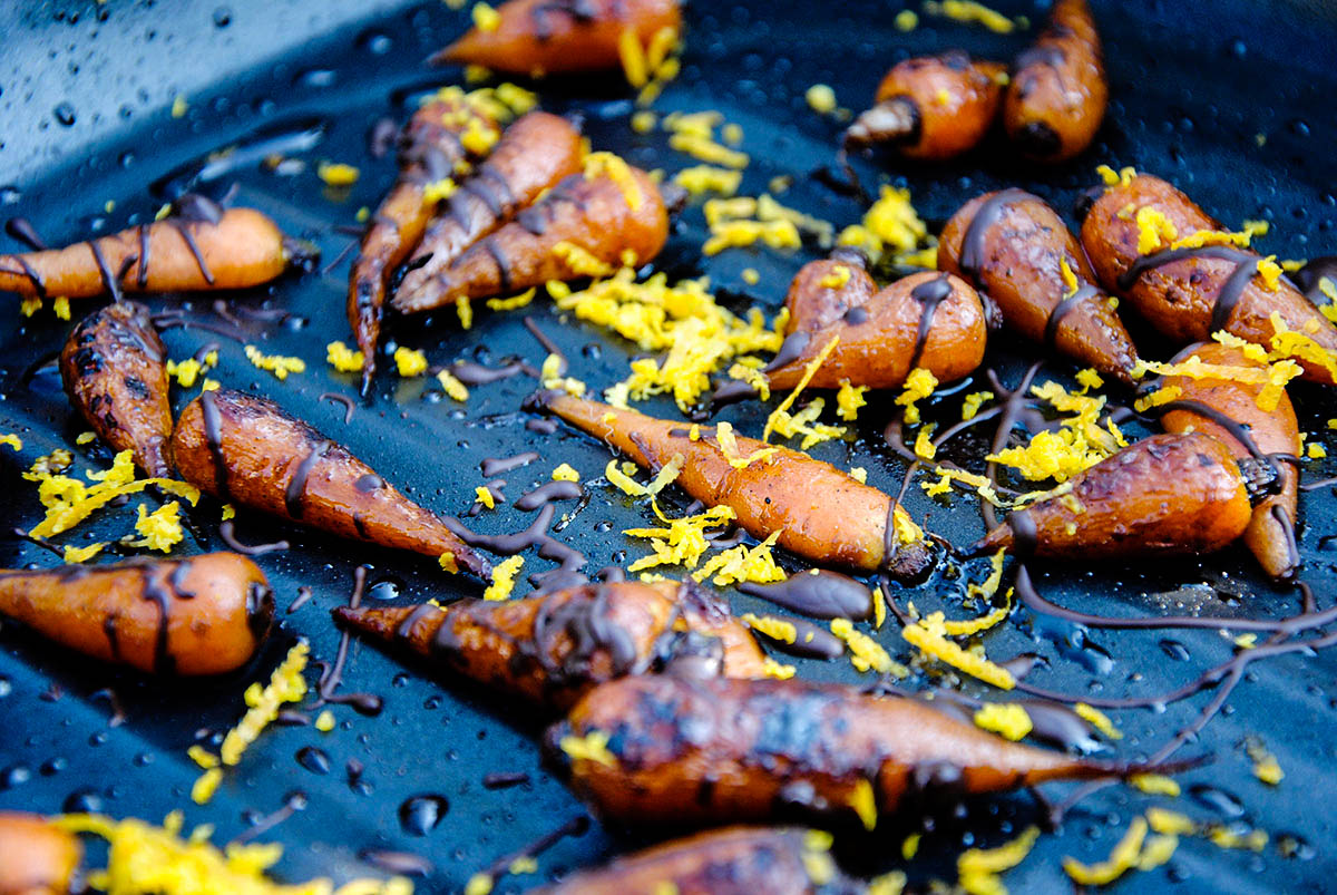 Carrots Hiding From The Chocolate Rain - Sound Of A Tasty Life